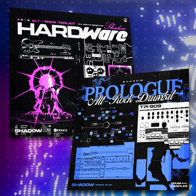 New Releases – Prod Shadow - Premium Alt Rock Sample Packs
