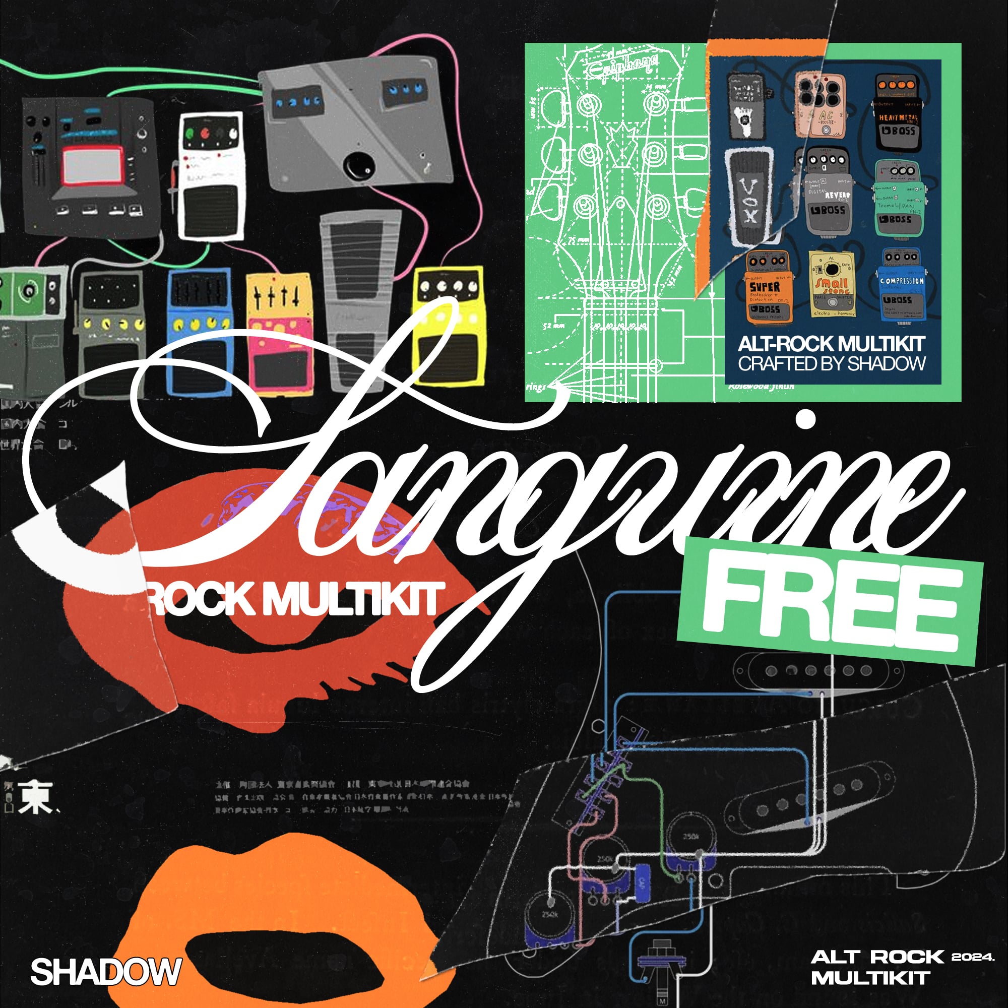 SANGUINE PRODUCT PAGE – Prod Shadow - Premium Alt Rock Sample Packs